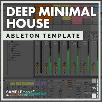 Deep Dub Techno - Ableton Template by Sample Market UK
